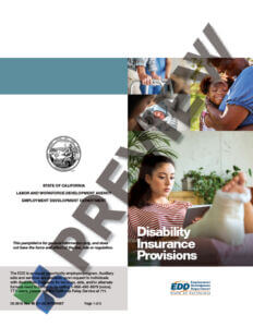 State Disability Insurance Pamphlet (DE 2515) - California Employers ...